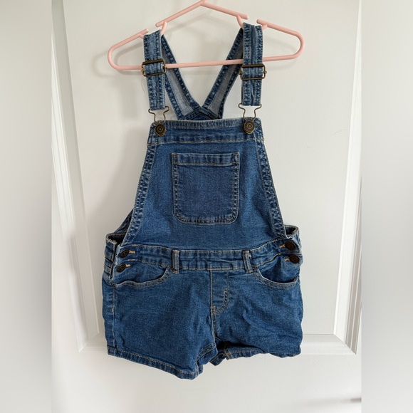 thereabouts | Bottoms | Blue Denim Overalls With Adjustable Straps And ...
